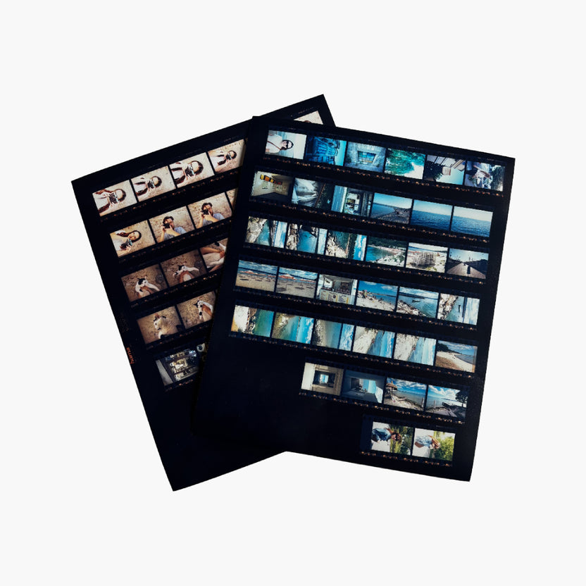 Colour RA4 Photographic Contact Sheet – Balkan Film Lab
